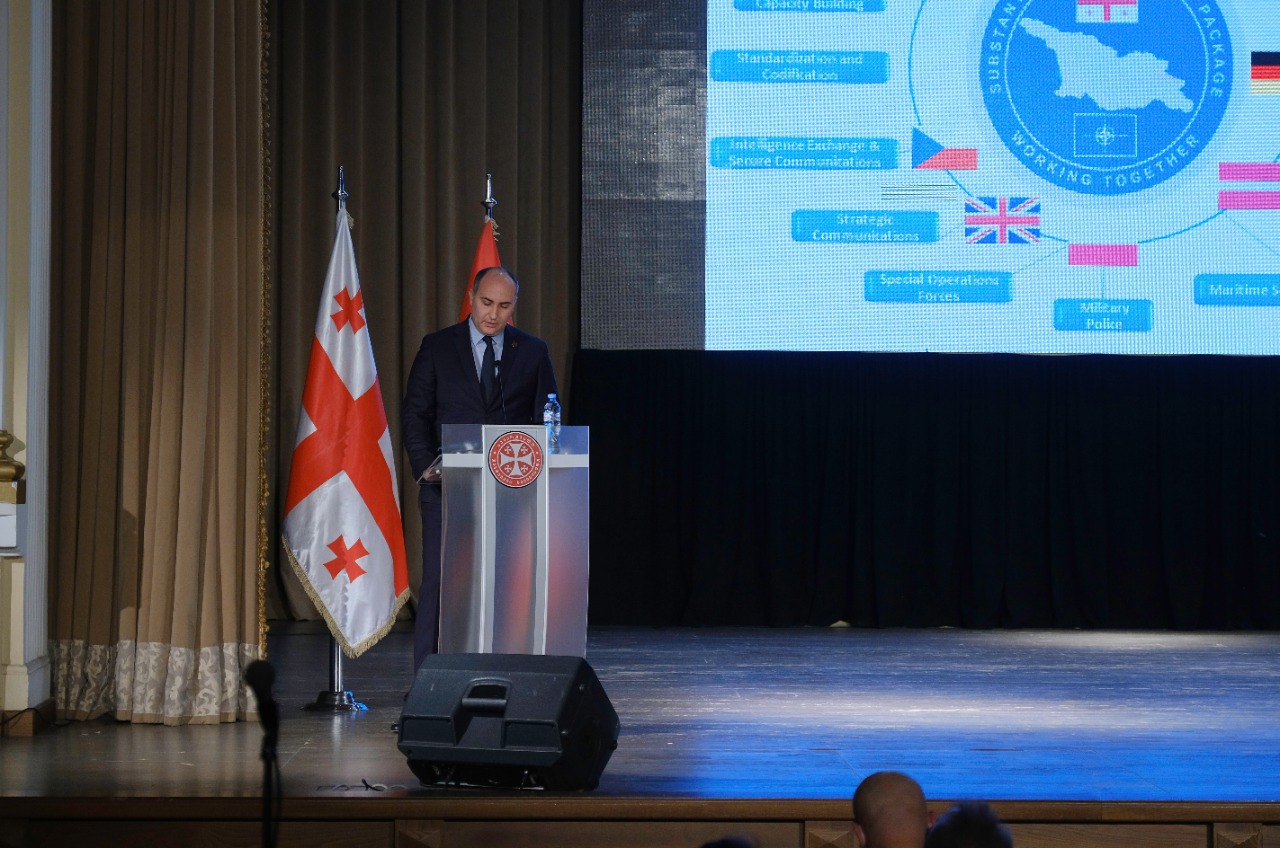 თავდაცვის სამინისტროში SNGP-ის ინიციატივების განხორციელებაზე იმსჯელეს ...